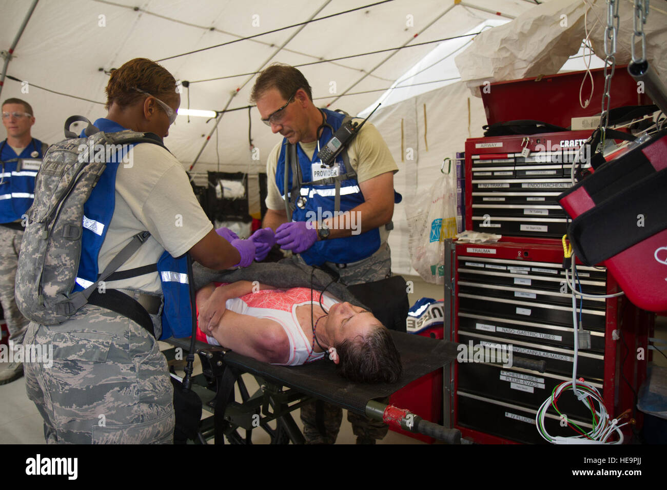 Soldiers and airmen from the 147th Brigade Support Battalion and the ...