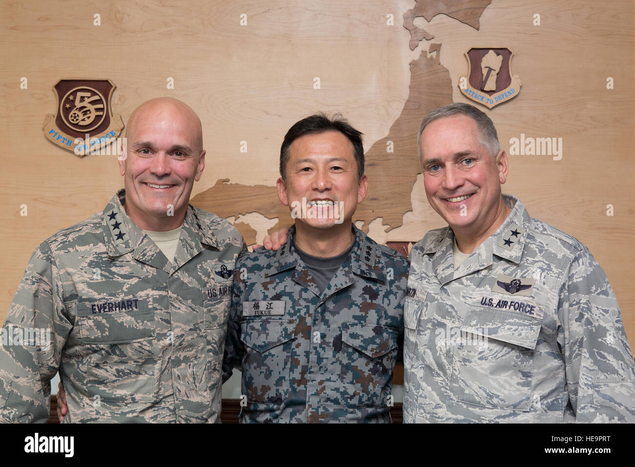 U.S. Air Force Lt. Gen. Carlton D. Everhart II, 18th Air Force ...