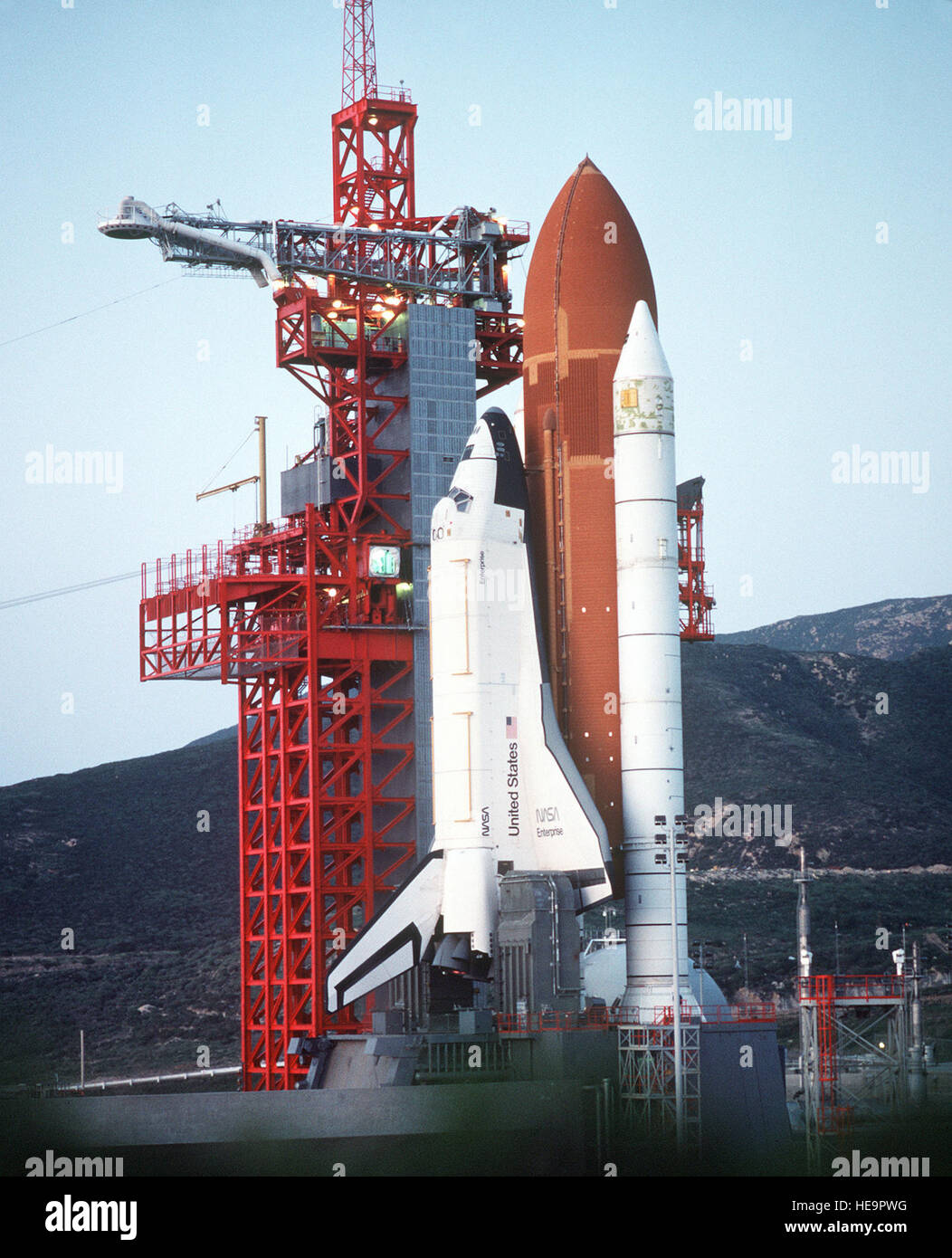 Enterprise Space Shuttle Launch