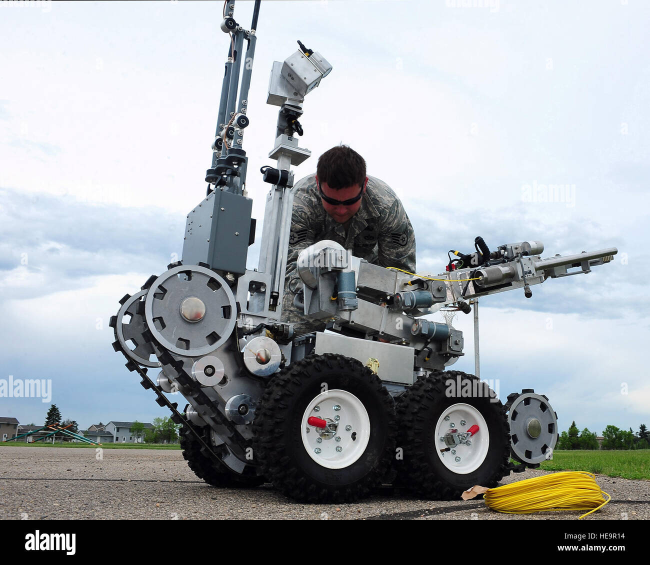 Staff Sgt. Isaiah Armstrong, 5th Civil Engineer Squadron Explosive ...