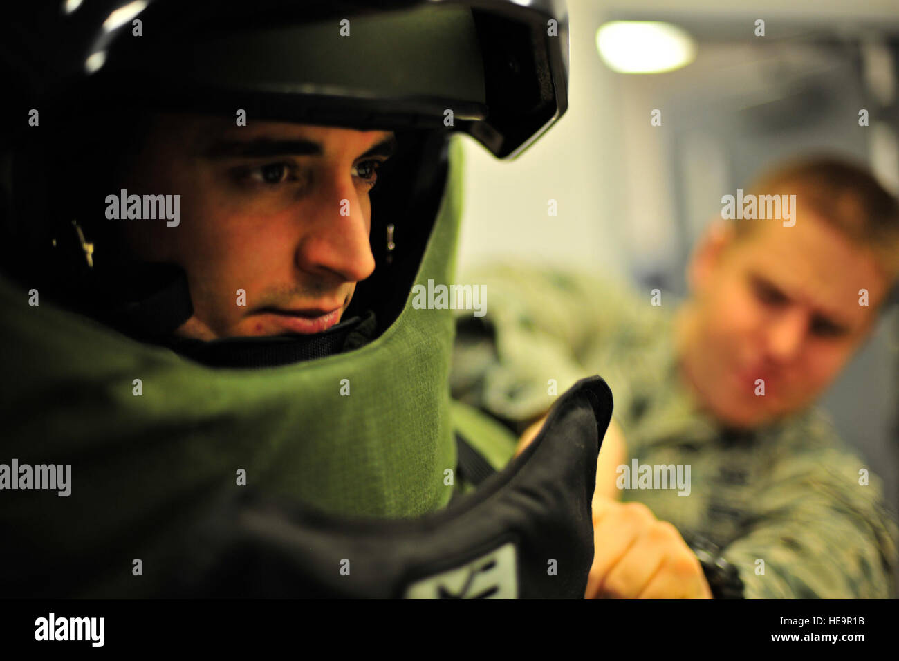 U.S. Air Force Staff Sgt. Joseph Riemer, 354th Civil Engineer Squadron ...