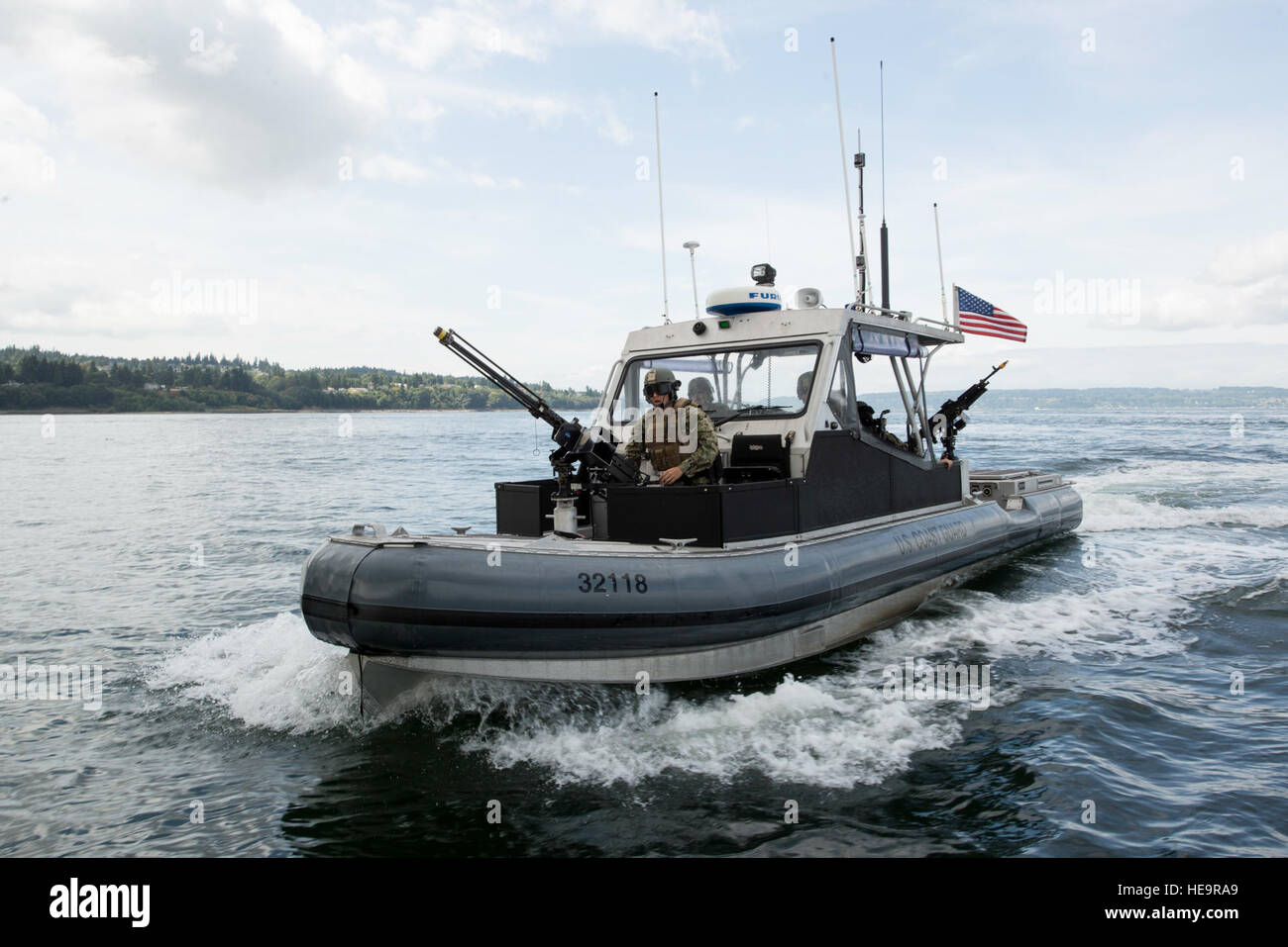 Boat crews from Coast Guard Port Security Unit 313in Everett, Wash ...