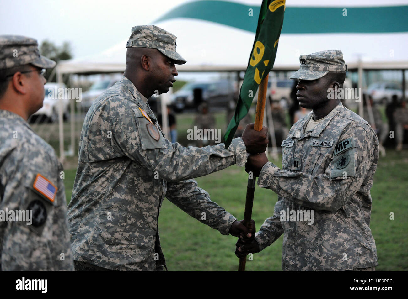 GUANTANAMO BAY, Cuba – Army Lt. Col. Alexander Conyers (left), 525th ...