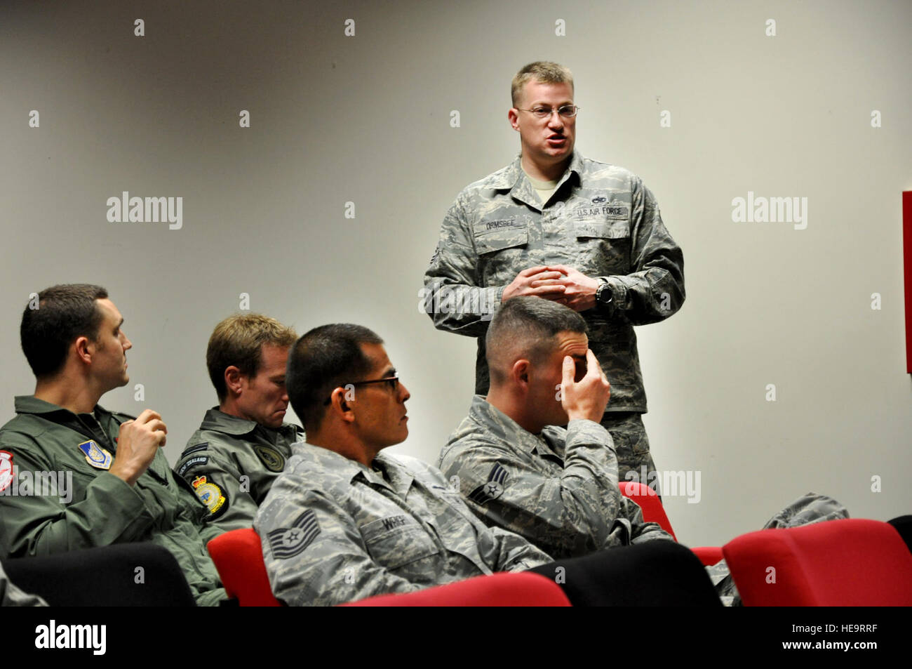 United States Air Force Tech. Sgt. D. Ormsbee II, 517th Expeditionary ...