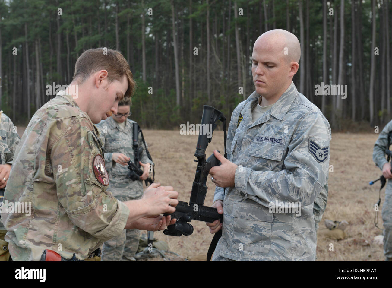 U.S. Air Force Staff Sgt. Samuel Weaver, 1st Combat Camera Squadron ...