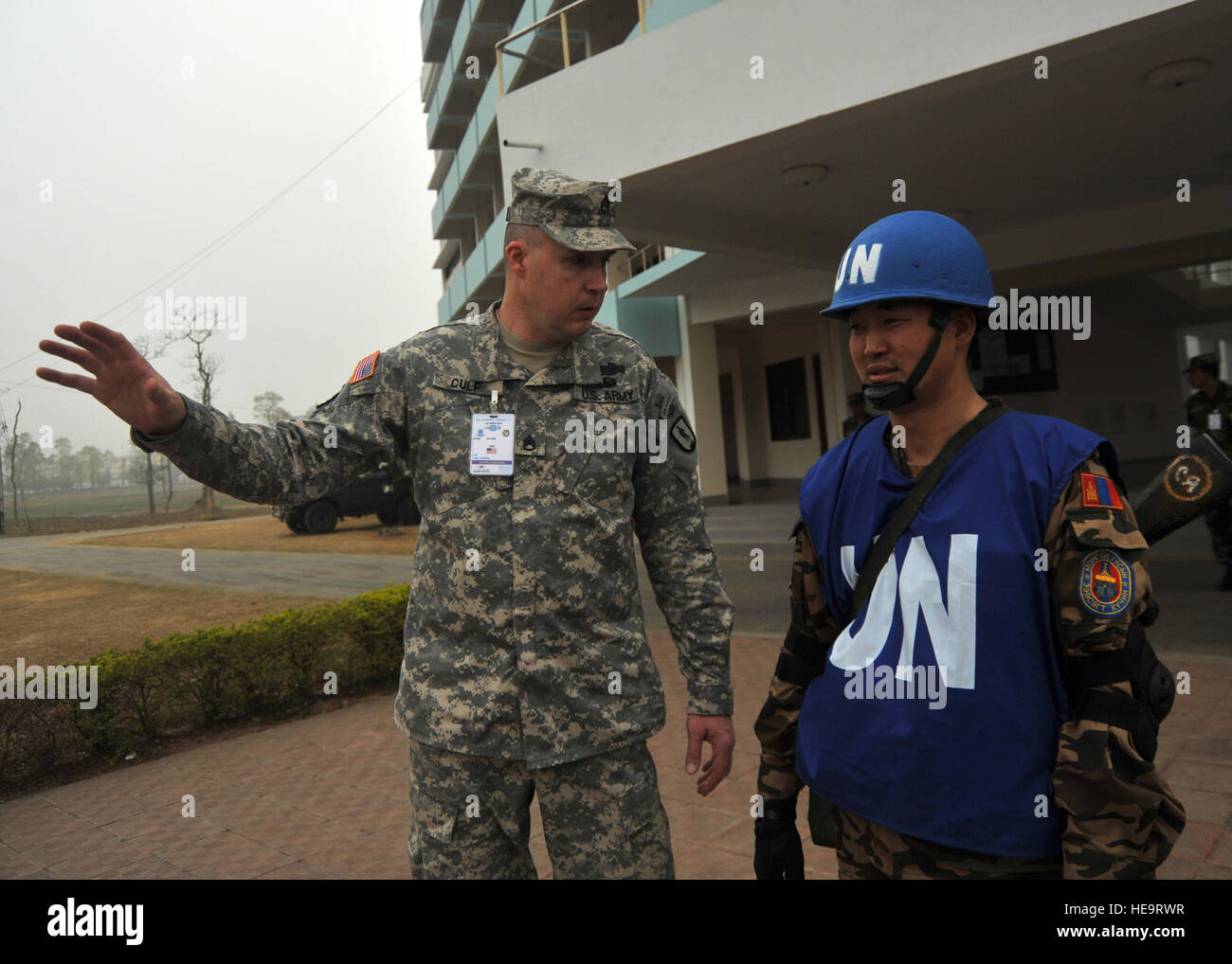 Staff Sgt. Darren Culp, of the 249th Regimental Training Institute out ...