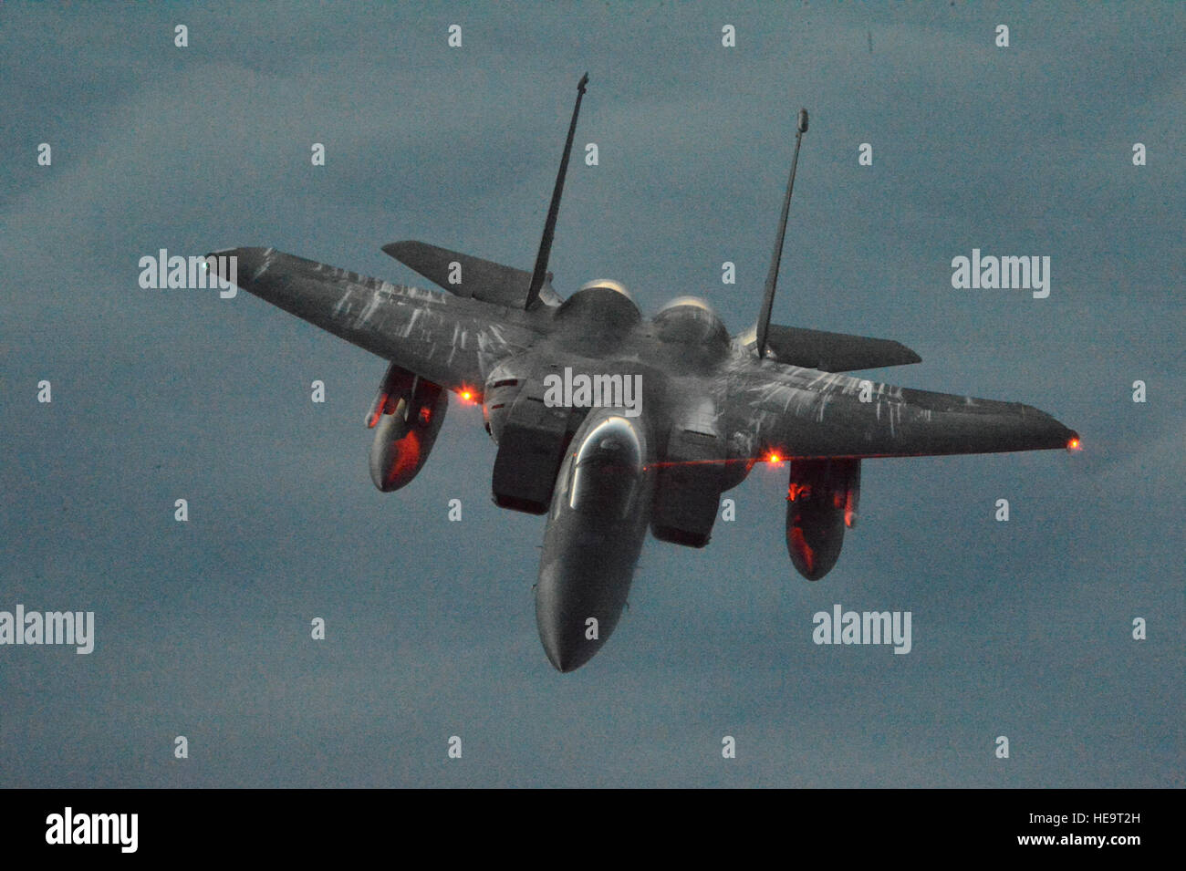 A United States Air Force F-15C Eagle from the 144th Fighter Wing ...