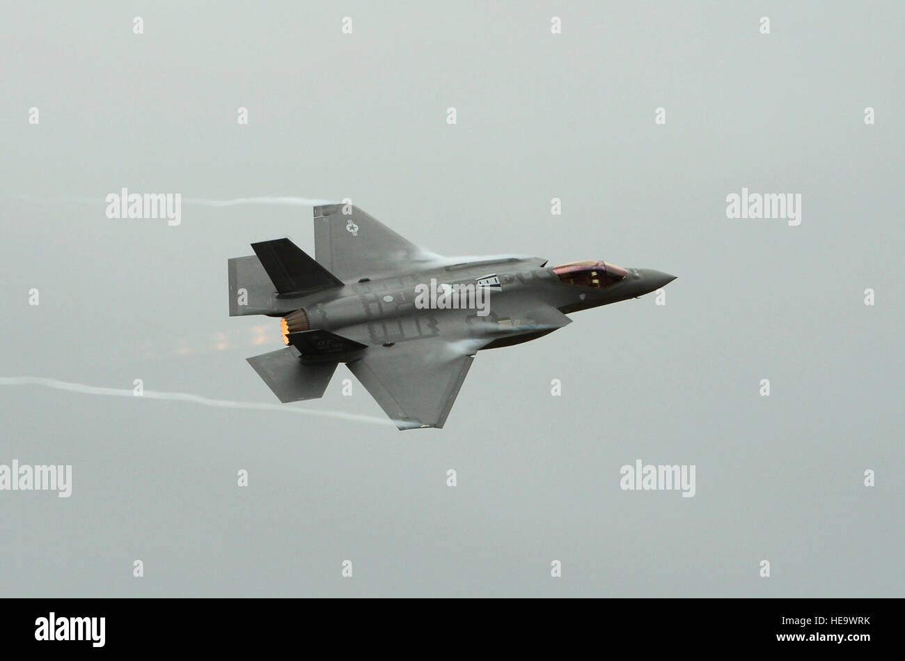 The first F-35A Lightning II Joint Strike Fighter ever to land at Hill ...