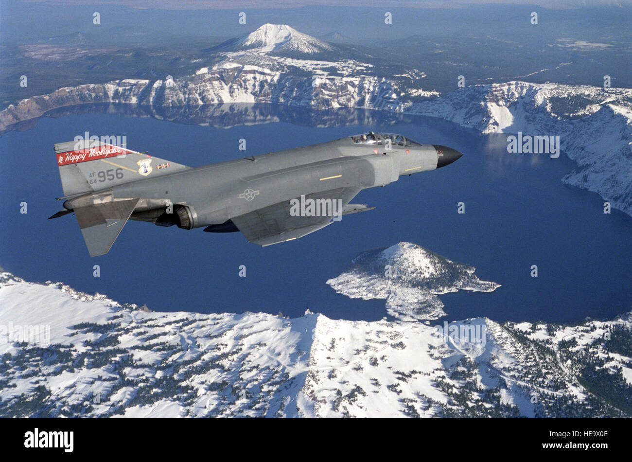 An F-4D Phantom II from the 119th Fighter Wing, North Dakota Air ...