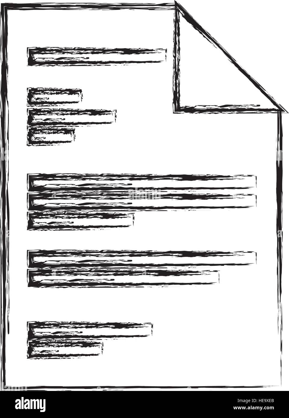 paper document file isolated icon vector illustration design Stock ...