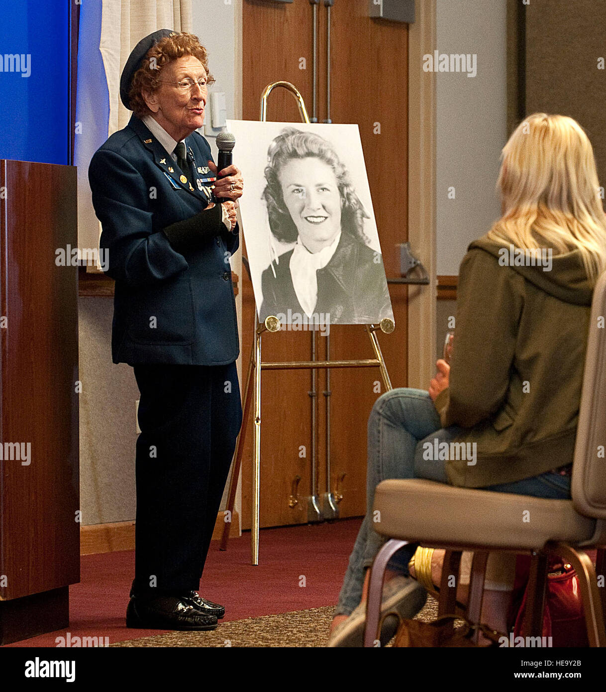 Women airforce service pilot hi-res stock photography and images - Alamy
