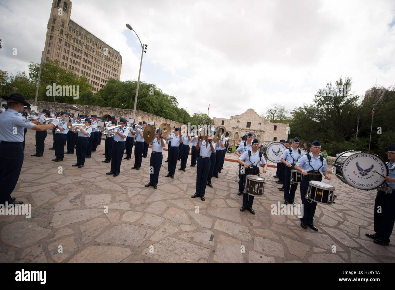 737th training group drum and bugle corps hi-res stock photography and ...
