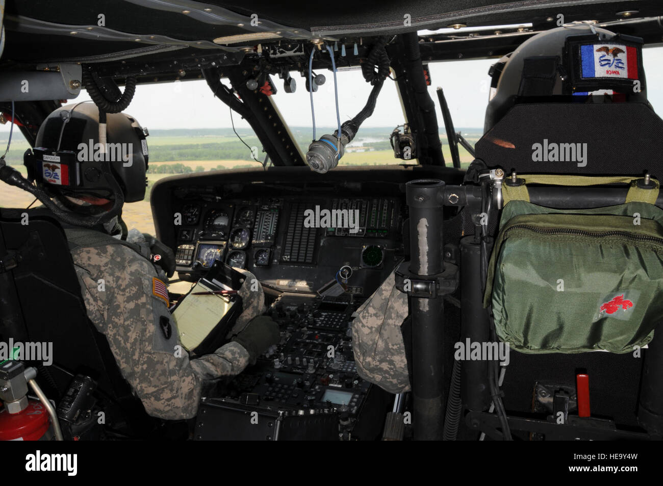 Fighting Floods by Air Iowa Army National Guard pilots, Chief Warrant ...