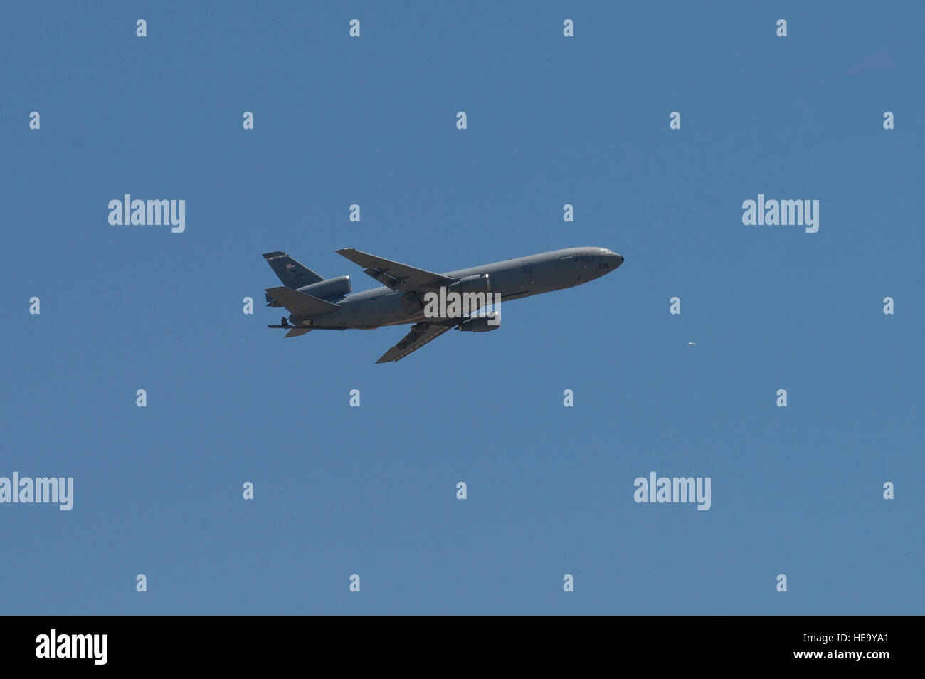 Lt. Col. Thad Middleton, 9 Air Refueling Squadron, commander and Lt ...