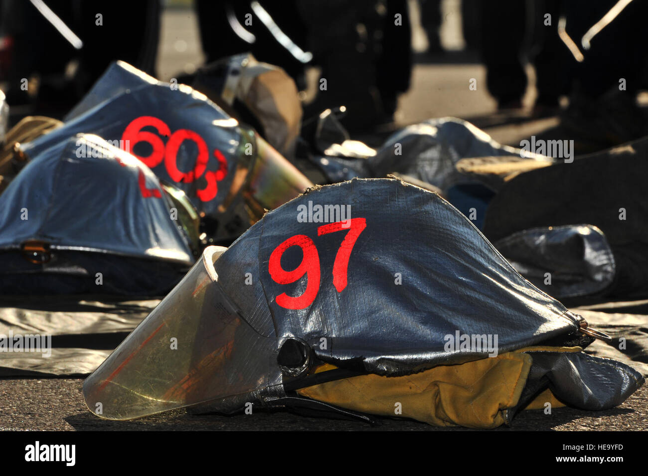 Airmen competed in teams of four during the Fire Muster Challenge ...