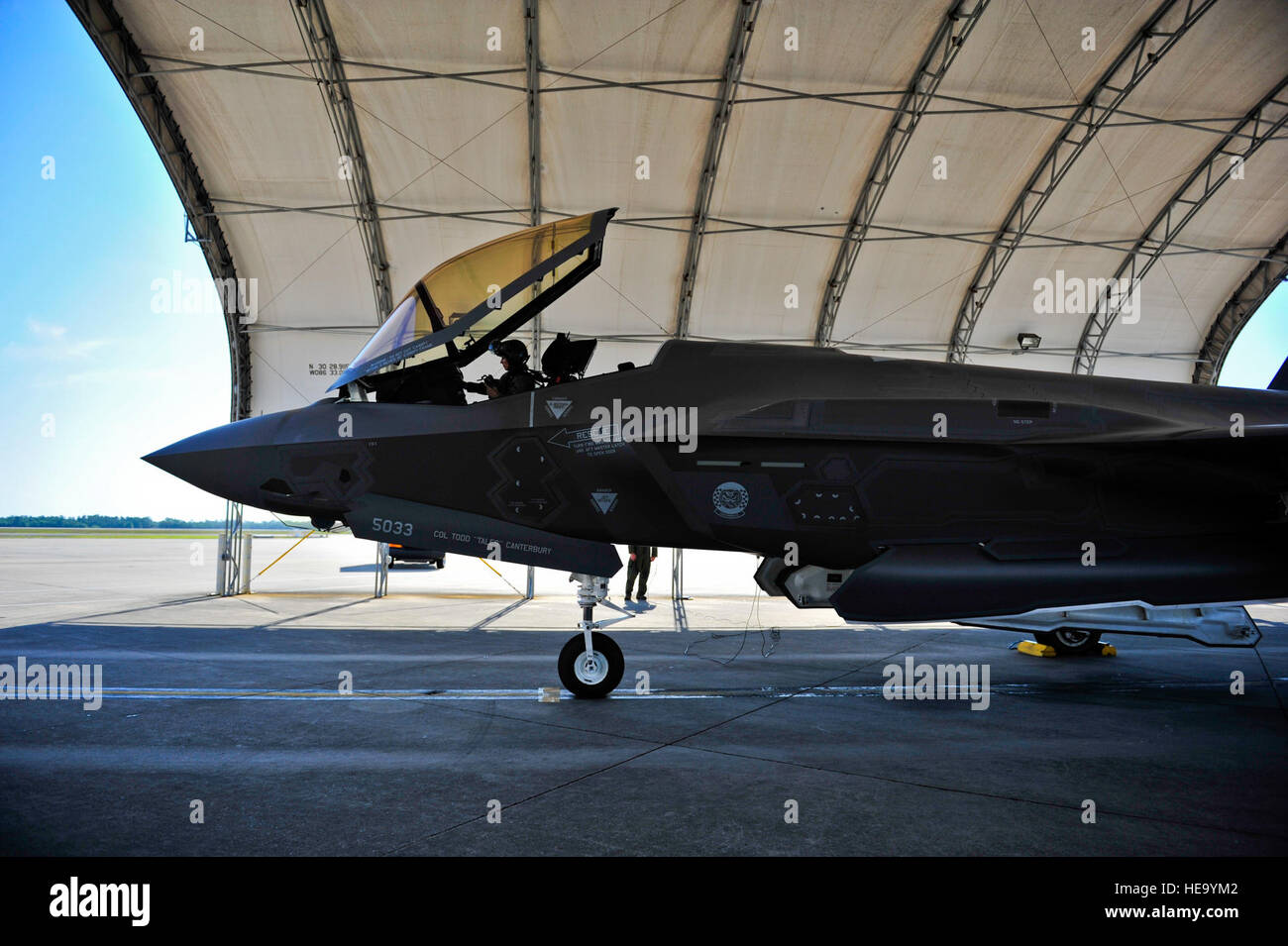 Lt. Col. Christine Mau, 33rd Operations Group deputy commander ...