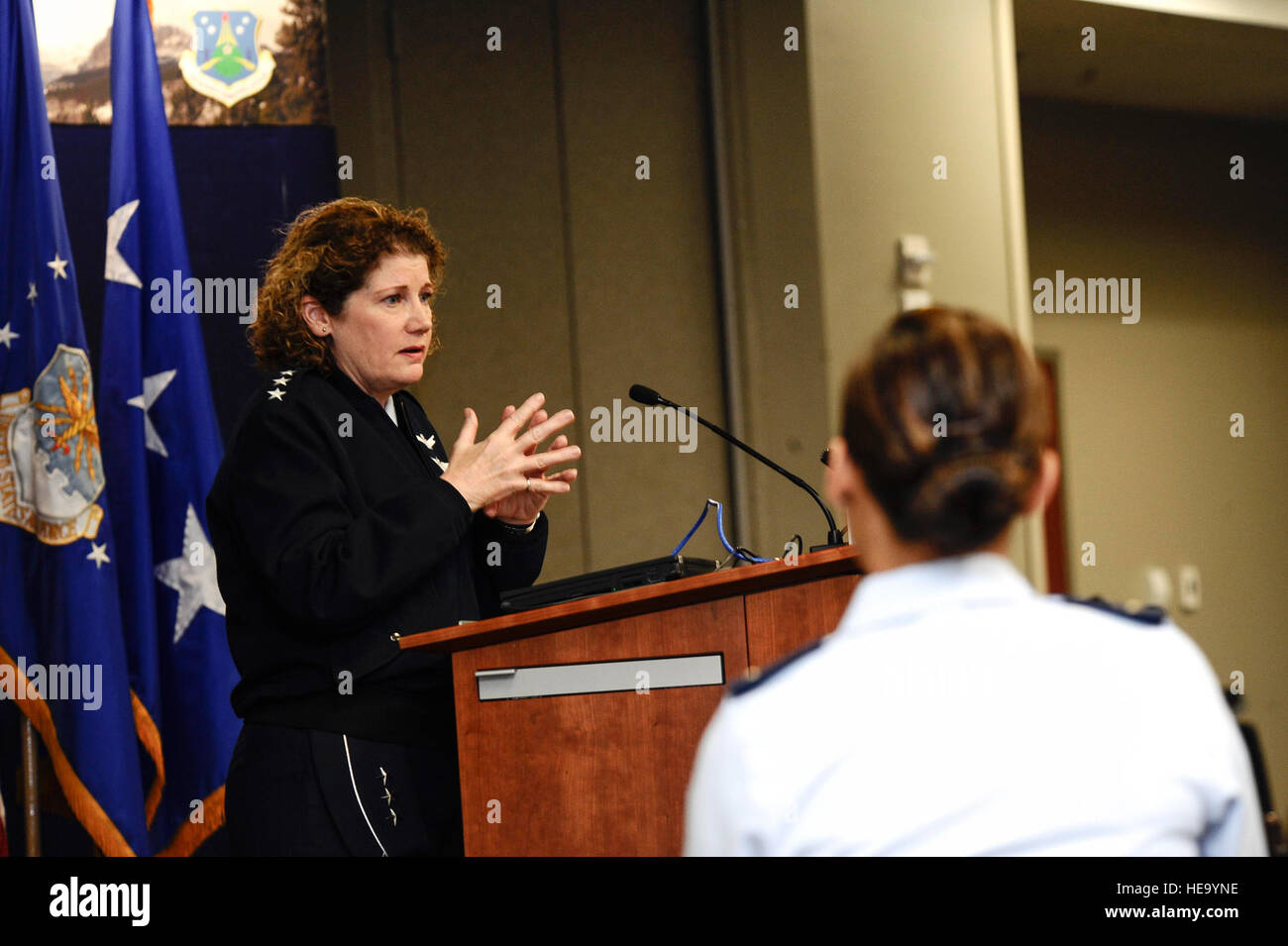 Lt. Gen. Susan Helms, former 14th Air Force, Air Force Space Command ...