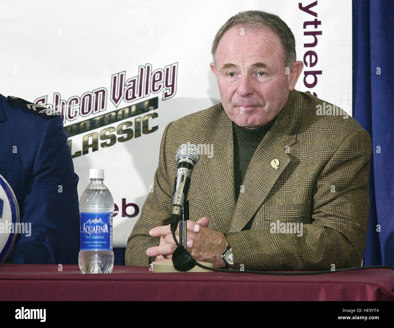 Mr. Fisher DeBerry, the Head Football Coach for the US Air Force ...