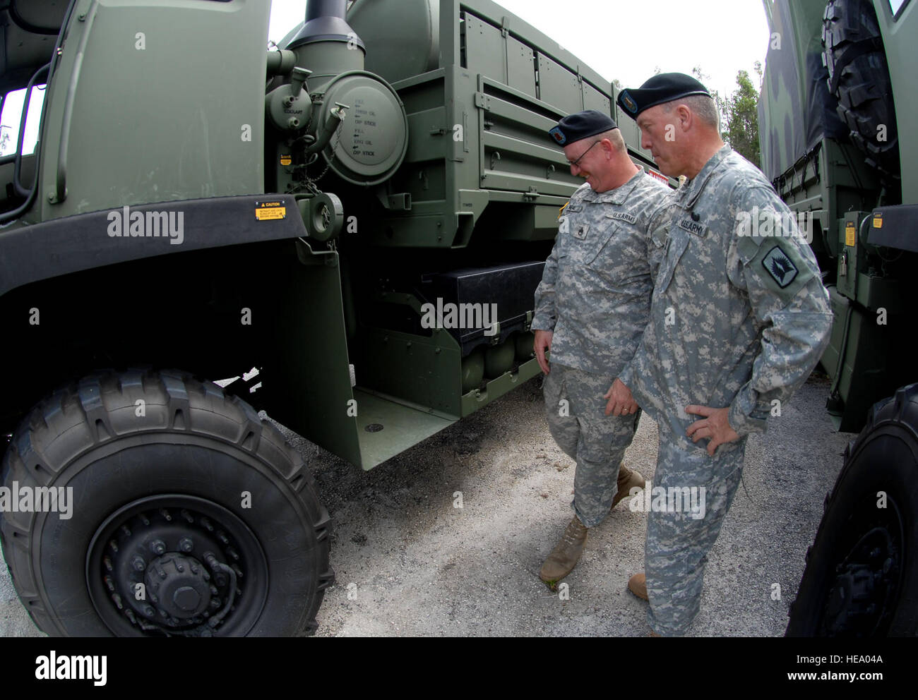 Staff Sgt. Mike Neal (left) and Sgt. 1st Class Robert Talent of the ...
