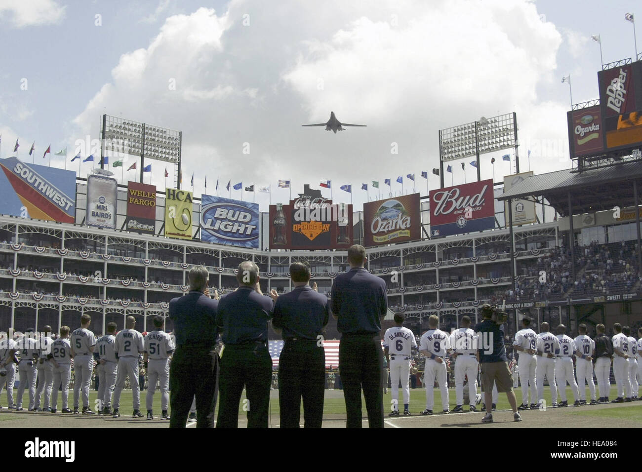 A US Air Force (USAF) B-1B Lancer Bomber from the 28th Bomb Squadron ...