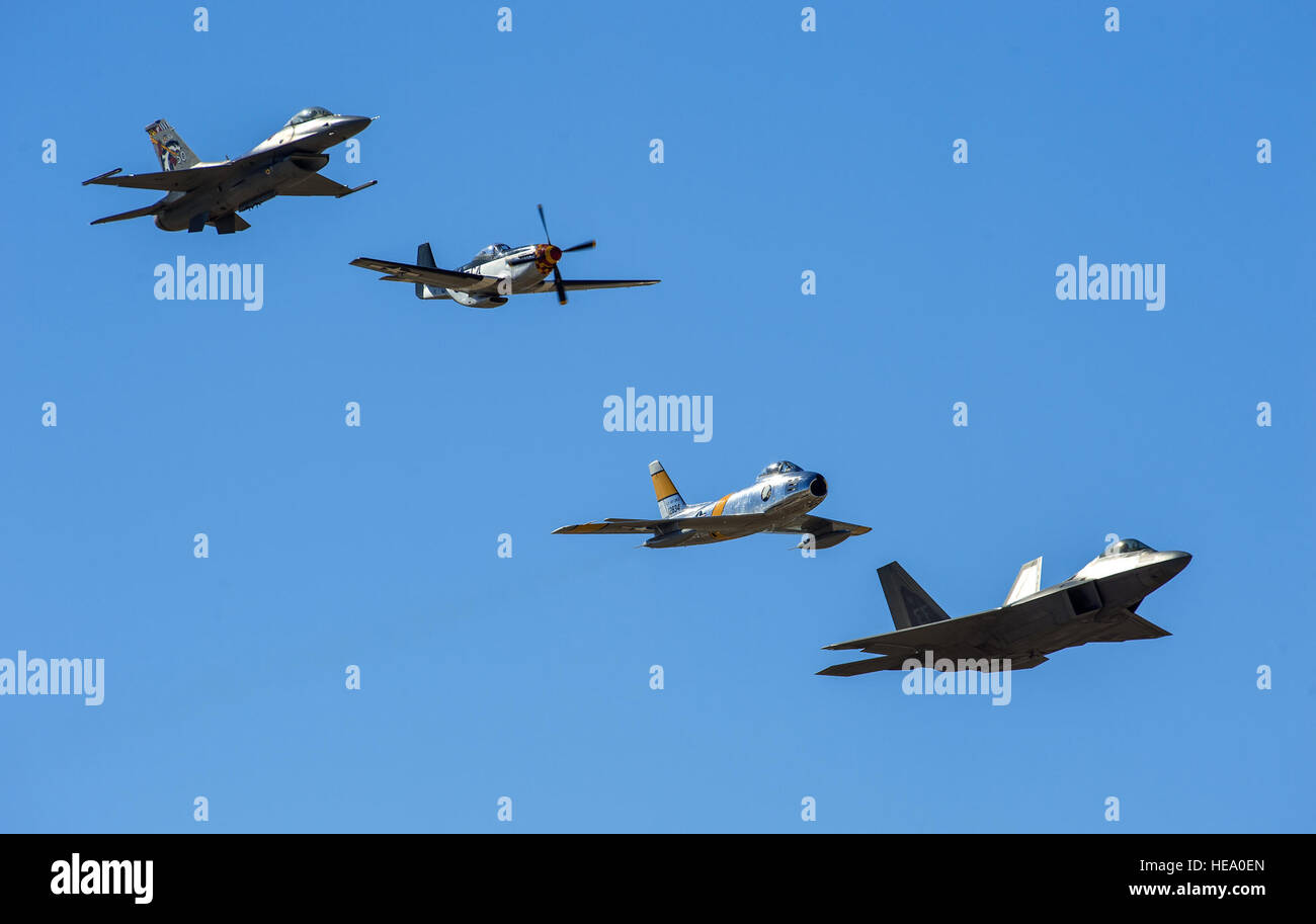 Four generations and over 70 years of U.S. Army Air Corps / U.S. Air ...