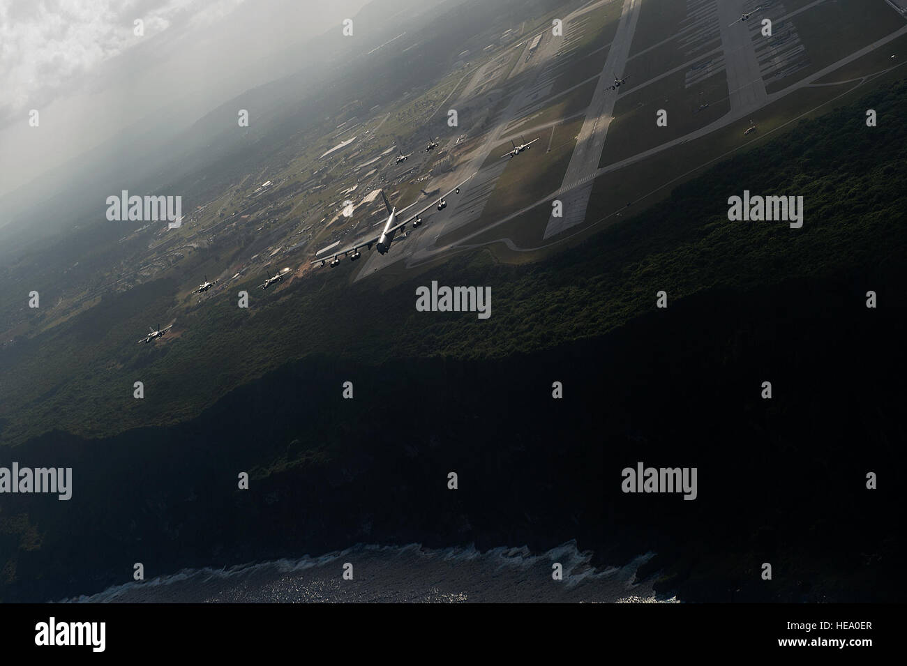 Andersen air force base aerial hi-res stock photography and images - Alamy