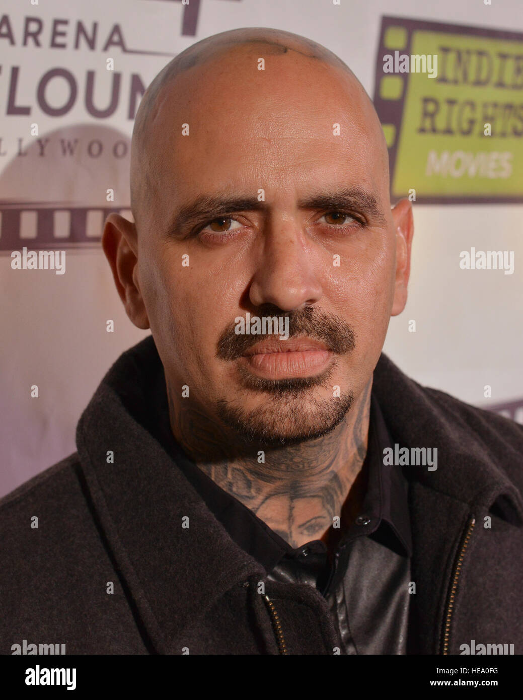 Michael Flores arrives at the Los Angeles Screening of "The Boatman" at ...