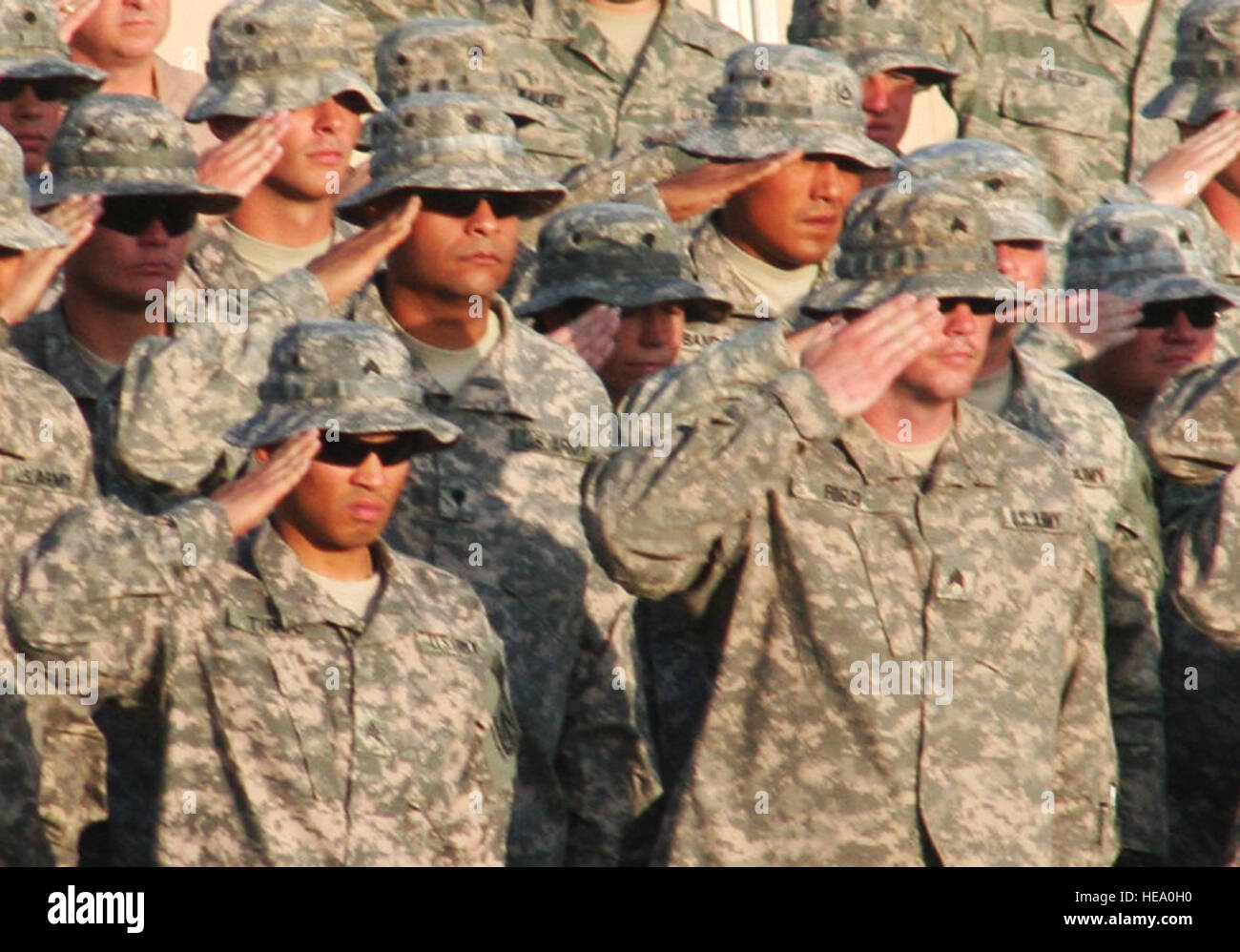 Soldiers from the 1st Battalion, 7th Air Defense Artillery participate ...