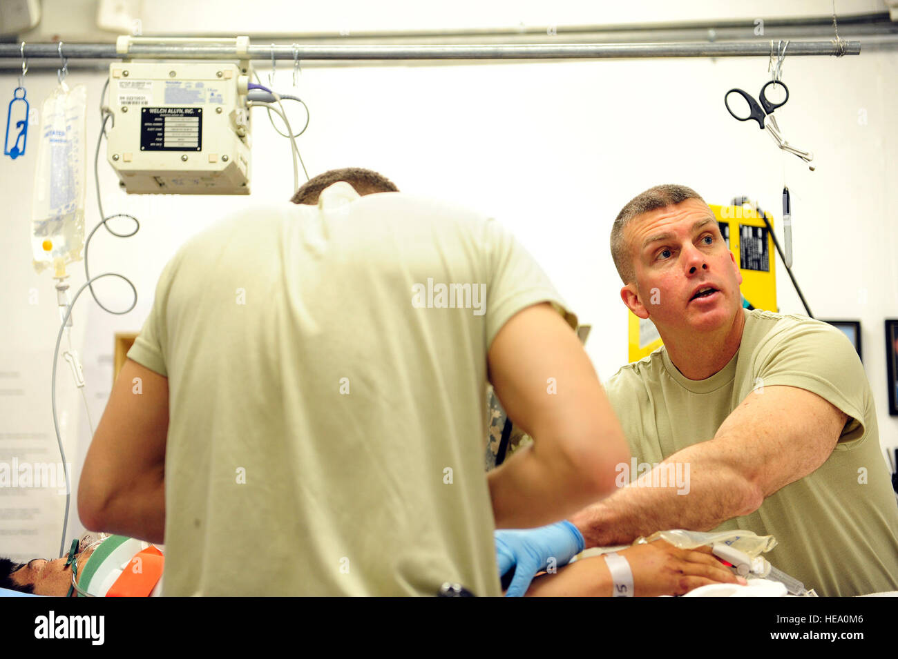 U.S. Navy Lt. David Berlin, physician's assistant for Provincial ...