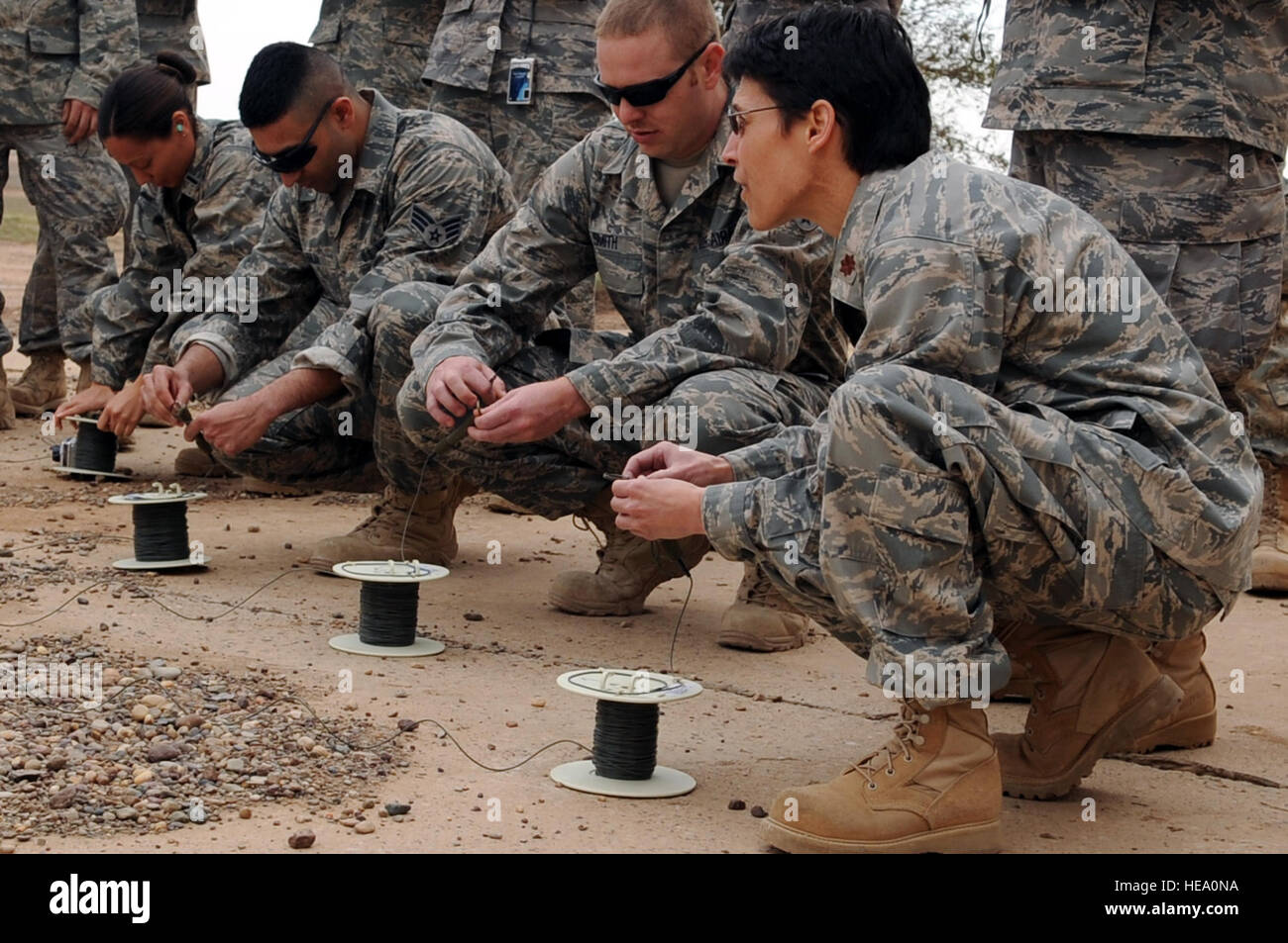 332nd Expeditionary Civil Engineer Squadron High Resolution Stock ...