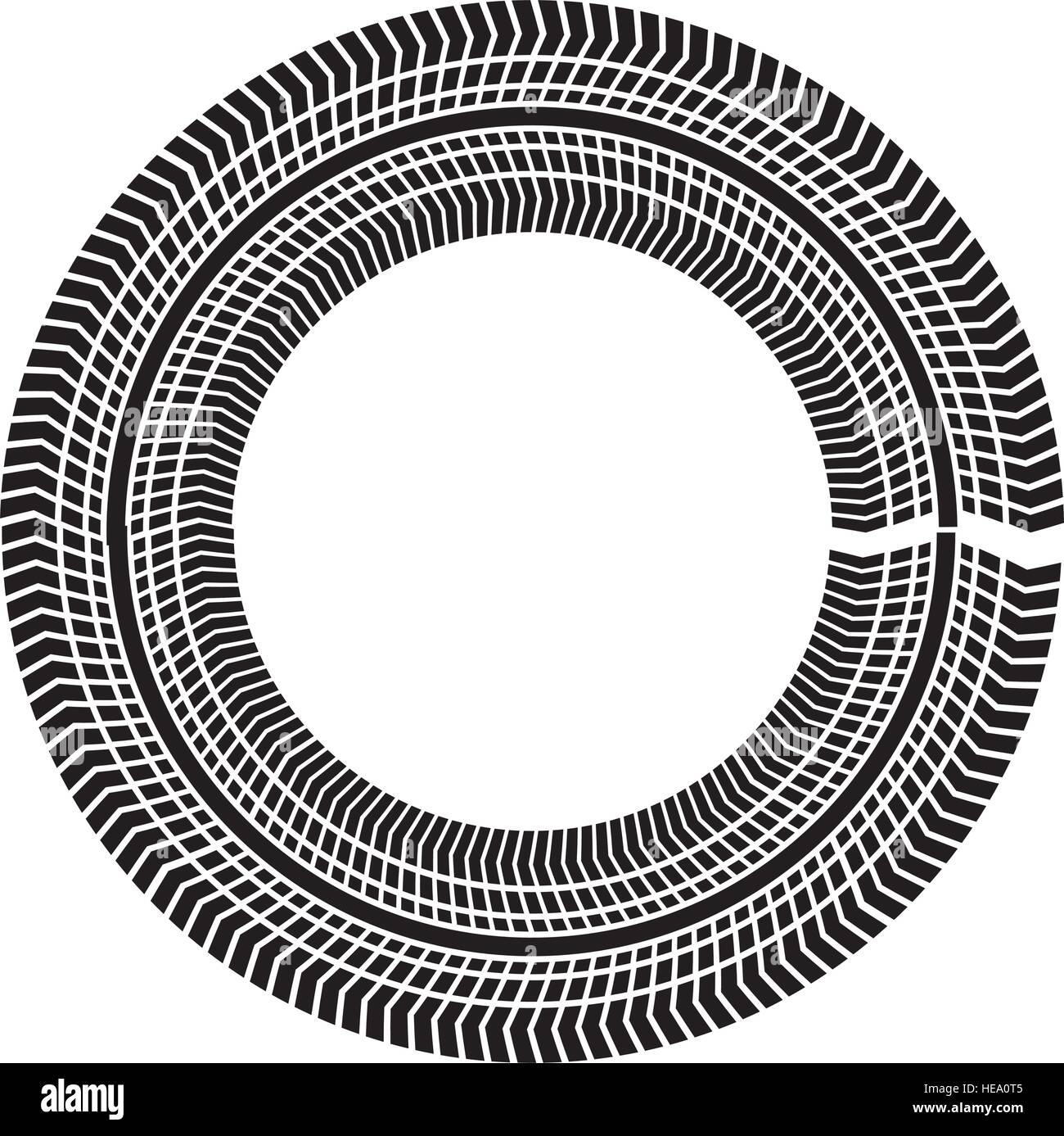 Tyre Tracks Vector High Resolution Stock Photography and Images - Alamy