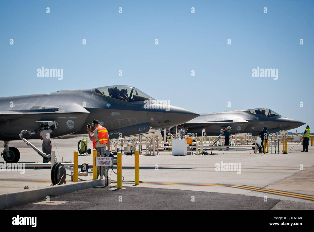 Lockheed Martin and 33rd Fighter Wing maintainers work with 96th Fuels ...