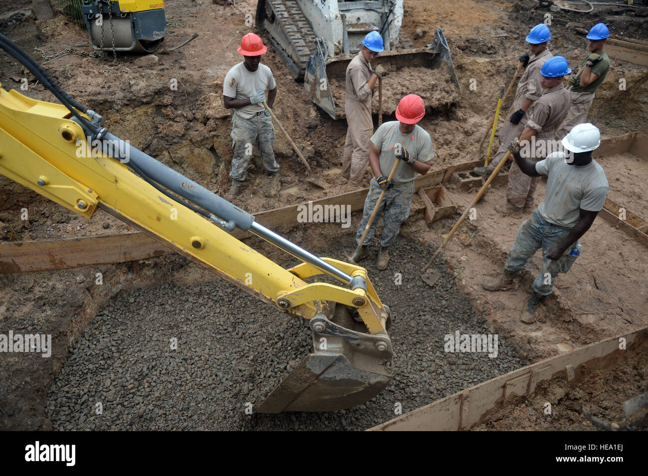 Red horse squadron engineers hi-res stock photography and images - Alamy
