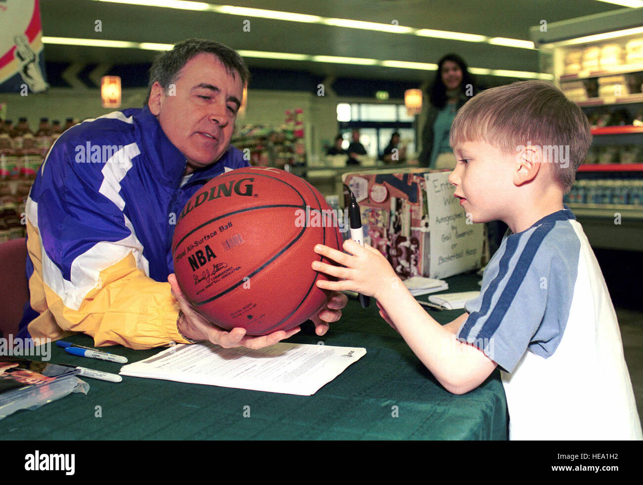 Ryan Caron, a five-year old dependant at Royal Air Force (RAF ...