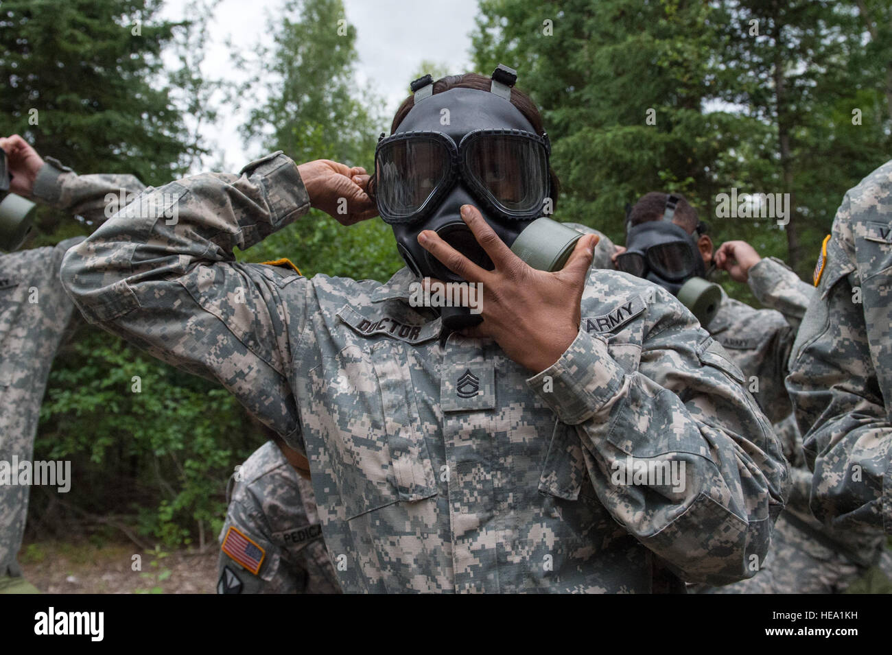 U.S. Army Sgt. 1st Class Anastassia C. Doctor, assigned to Charlie ...