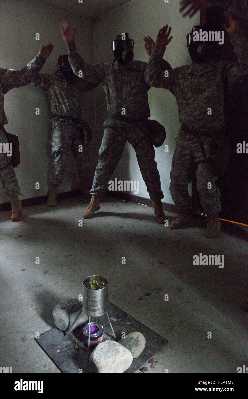 U.S. Army Soldiers of Charlie Company, 307th Expeditionary Signal ...
