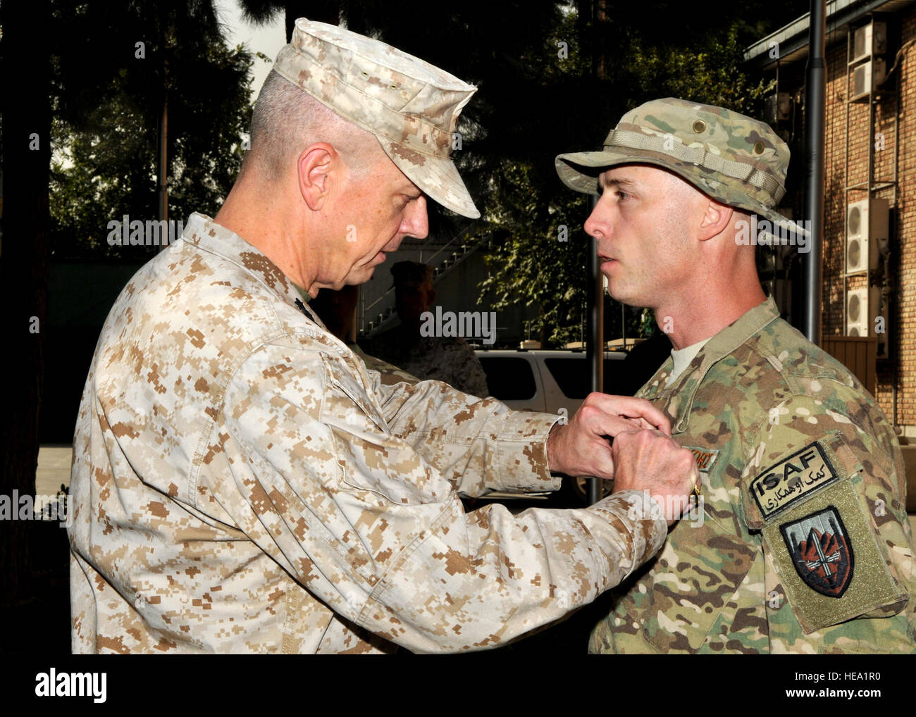 Marine Corps Gen. John R. Allen, commander of NATO and International ...