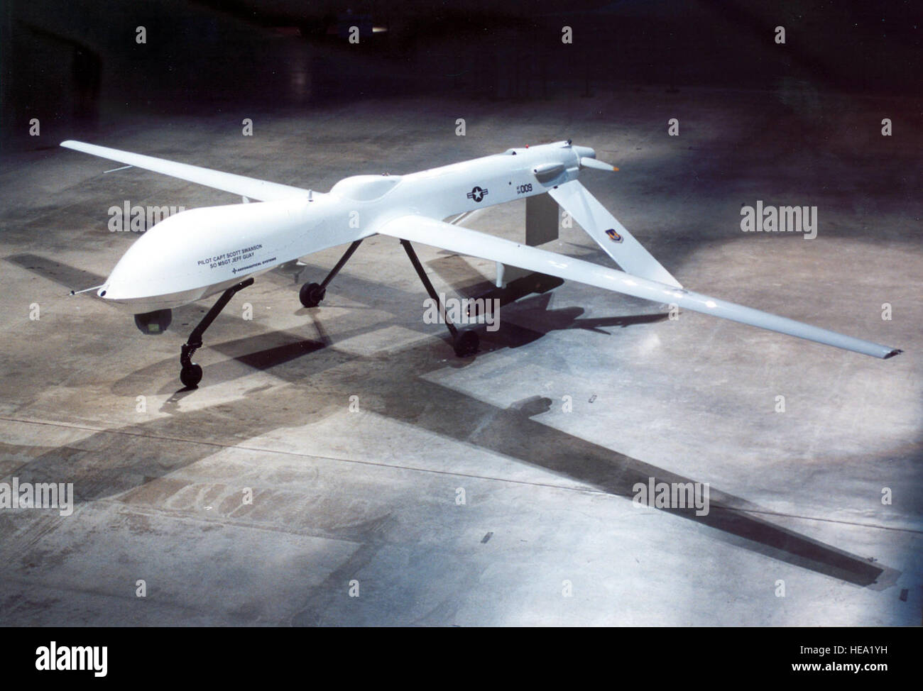 DAYTON, Ohio -- General Atomics RQ-1A Predator at the National Museum ...