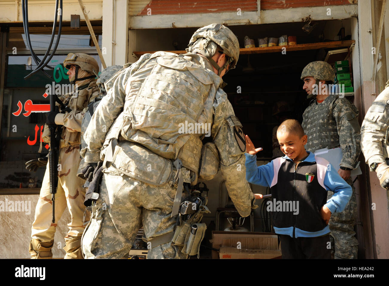 U.S.Army Capt. Alexander Rasmussen from 1st Battalion, 8th Infantry ...