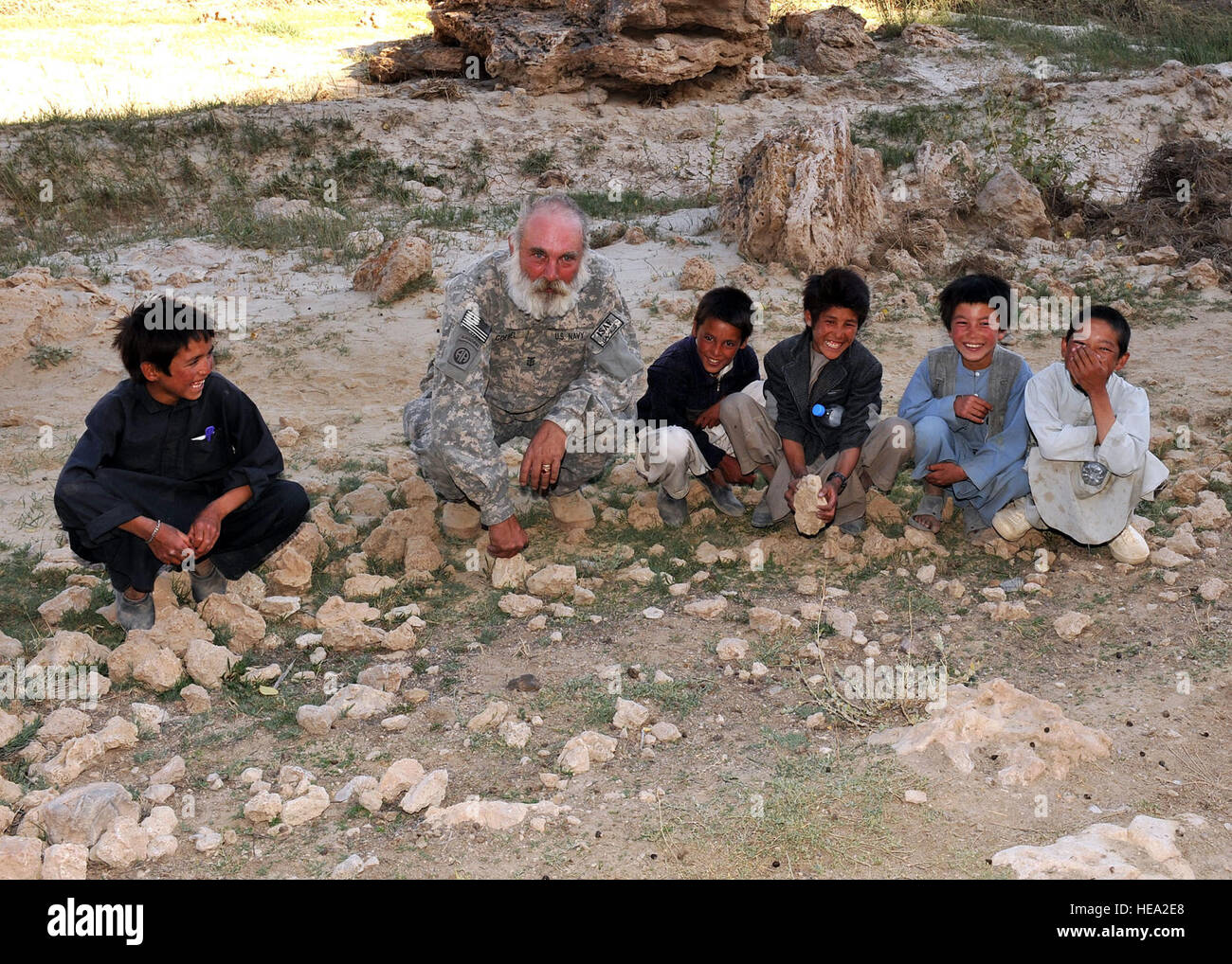 U.S. Navy Master Chief Dan Goebel, Ghazni Provincial Reconstruction ...