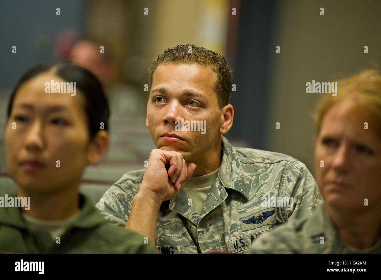 U.S. Air Force Senior Airman Class, Ricky Young with the 446th ...