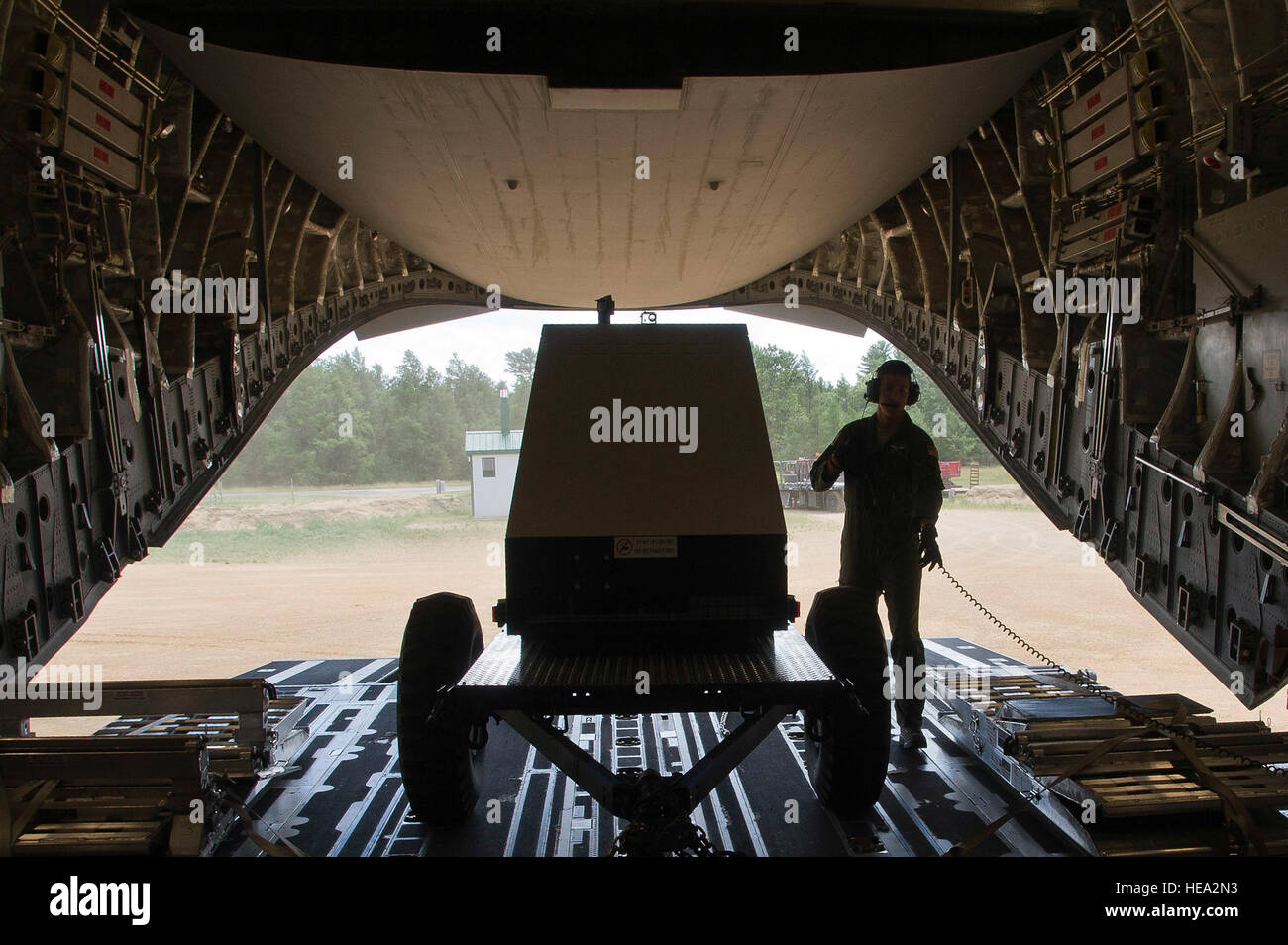 U.S. Air Force Senior Airman Trevor Dixon a loadmaster with the 89th ...