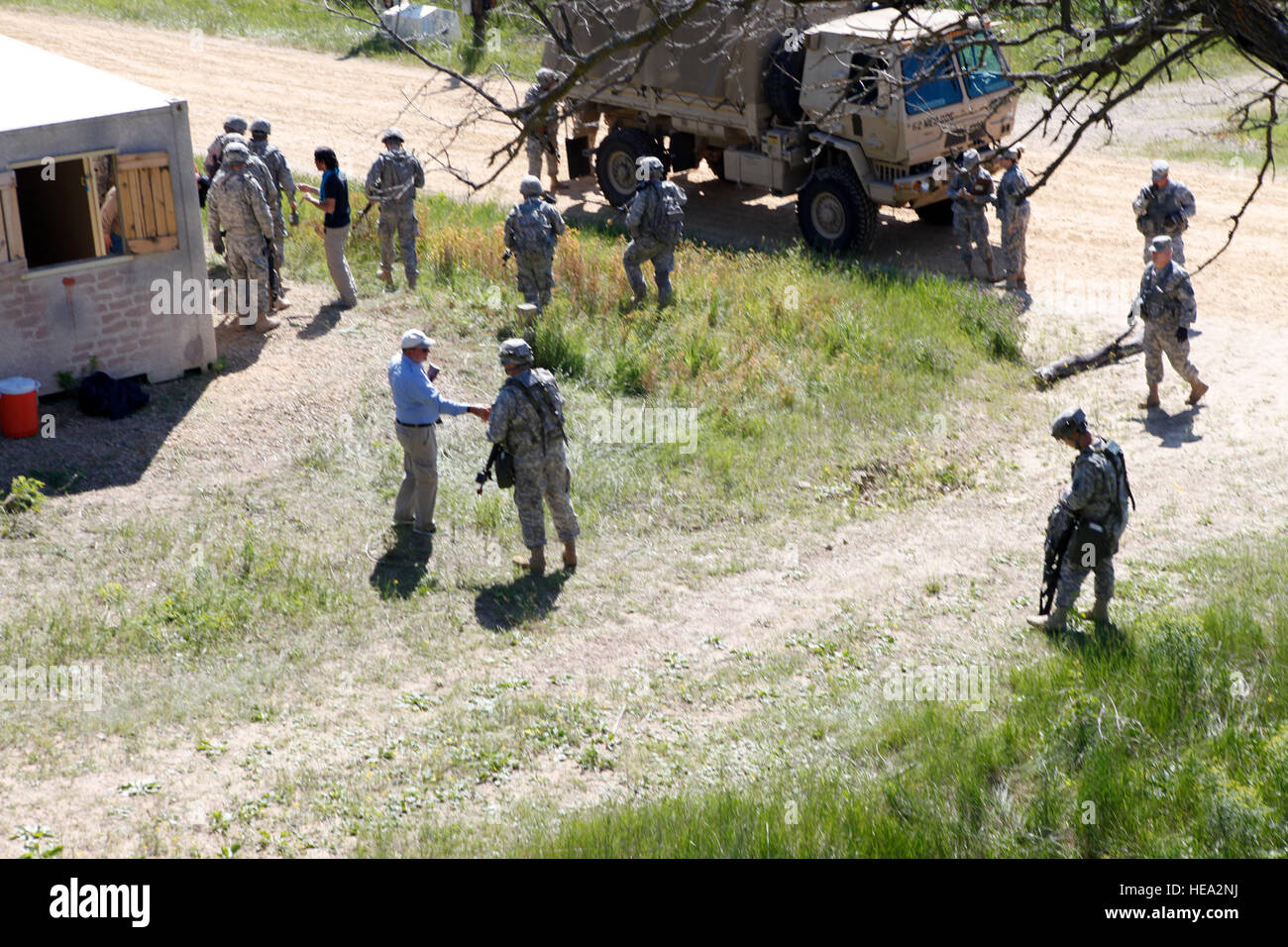 U.S. Army Soldiers with the 62nd Medical Brigade, Joint Base Lewis ...
