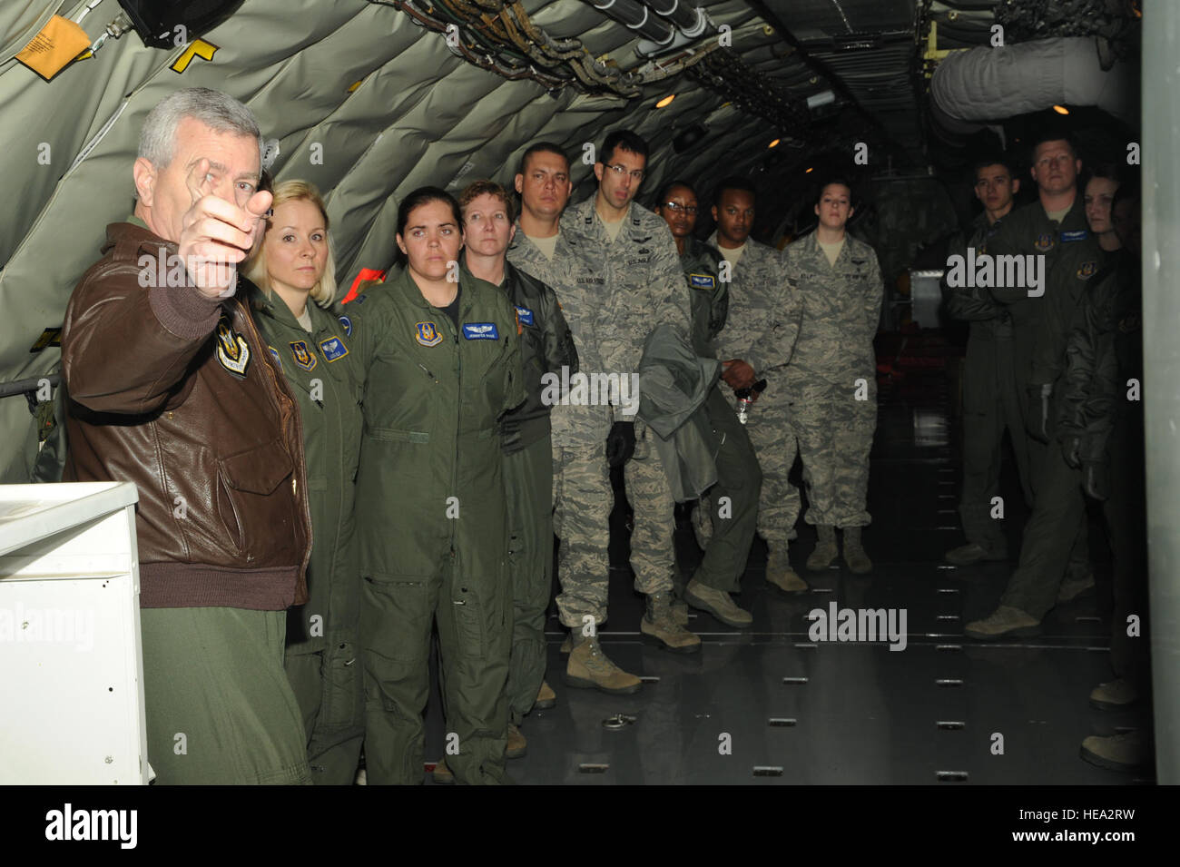 U.S. Air Force Master Sgt. Kenneth Horner assigned to the 335 Air ...