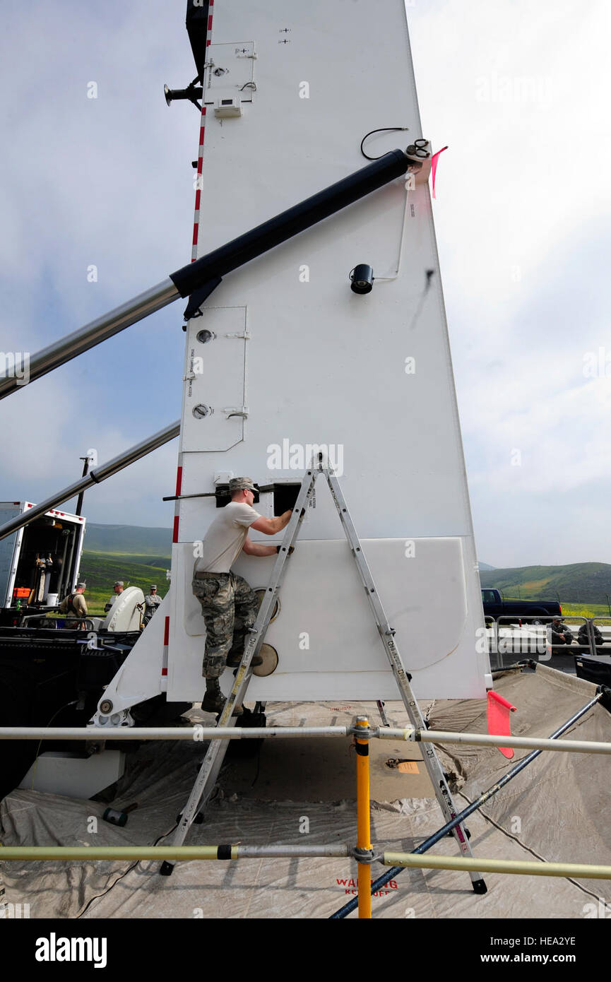 Staff Sgt. Joshua Kerschner, 576th Flight Test Squadron missile ...
