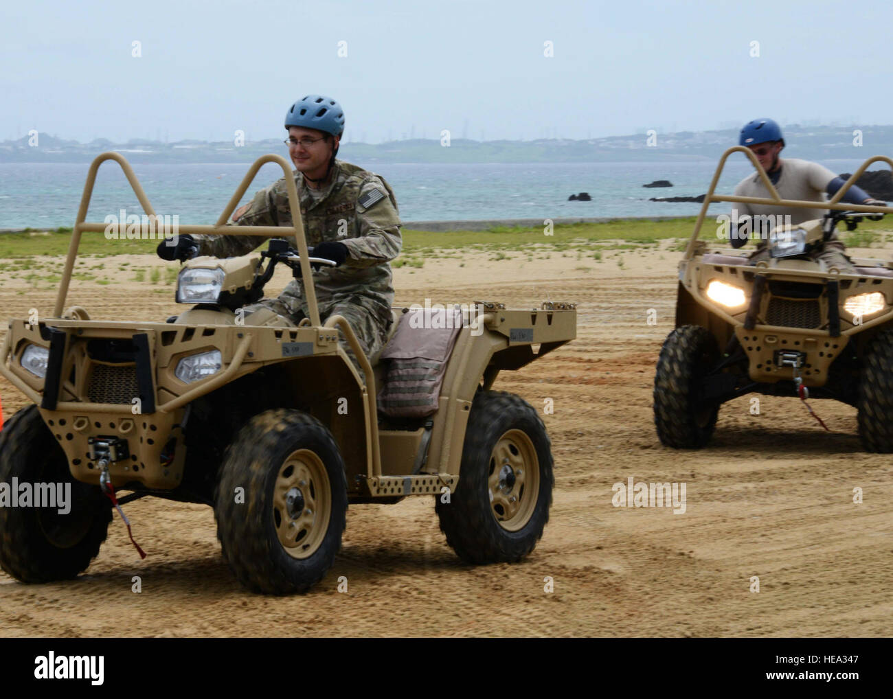 Two Gold Team members from the 320th Special Tactics Squadron Gold ...