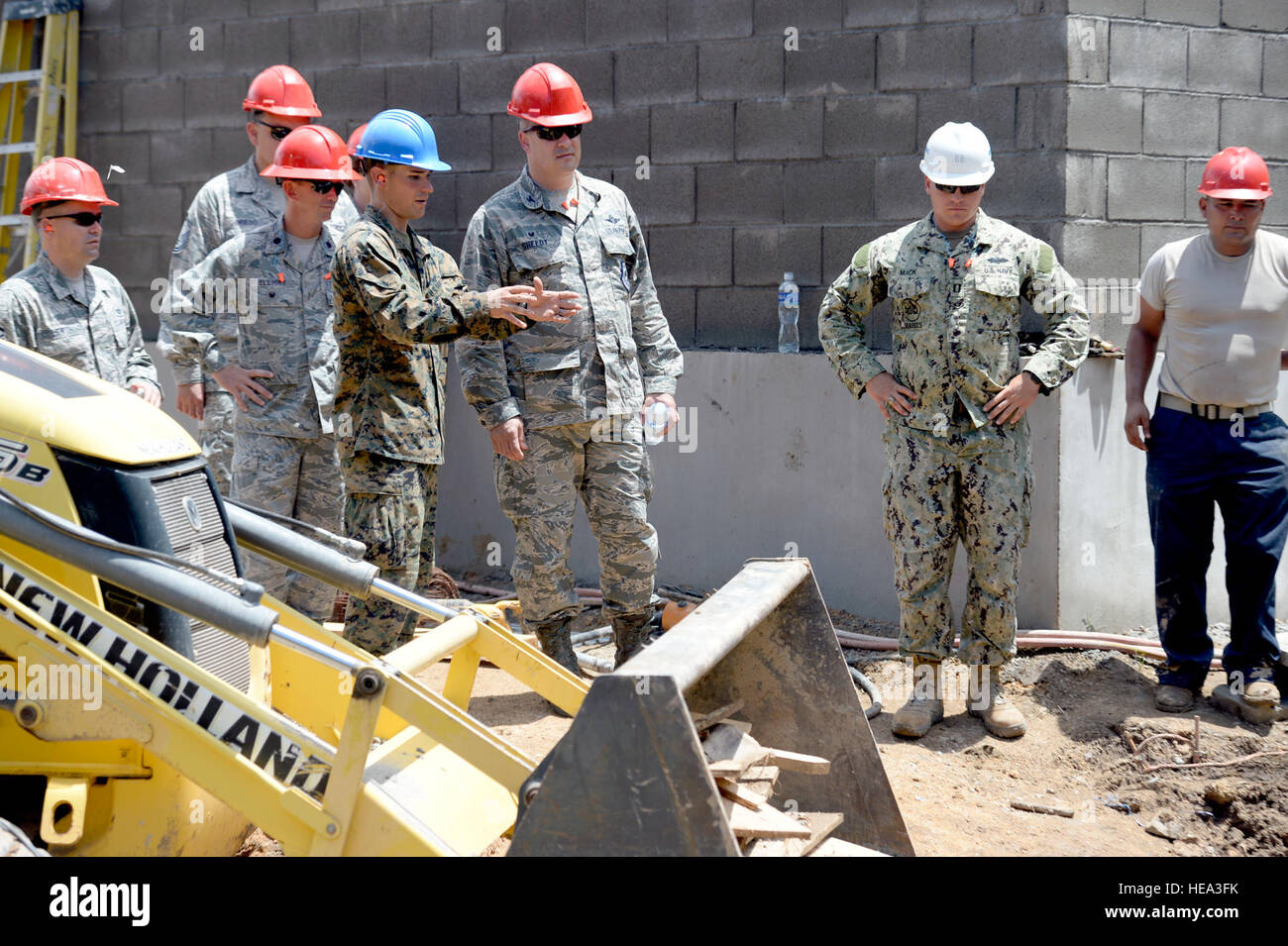 U.S. Marine Corps 1st Lt. Robert Brown, a combat engineering officer ...