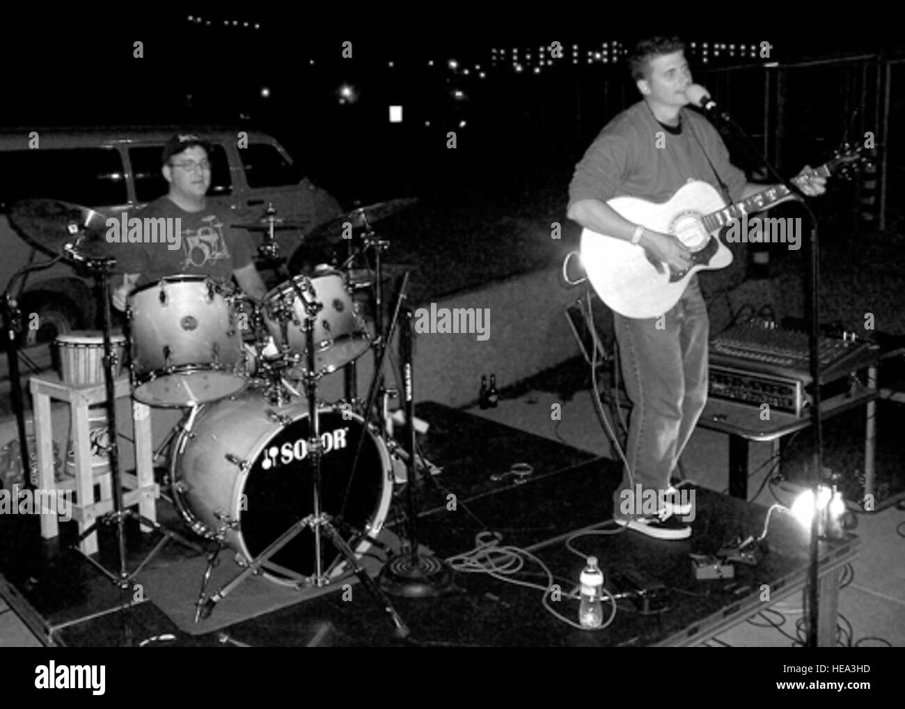 U s military personnel provide Black and White Stock Photos & Images ...