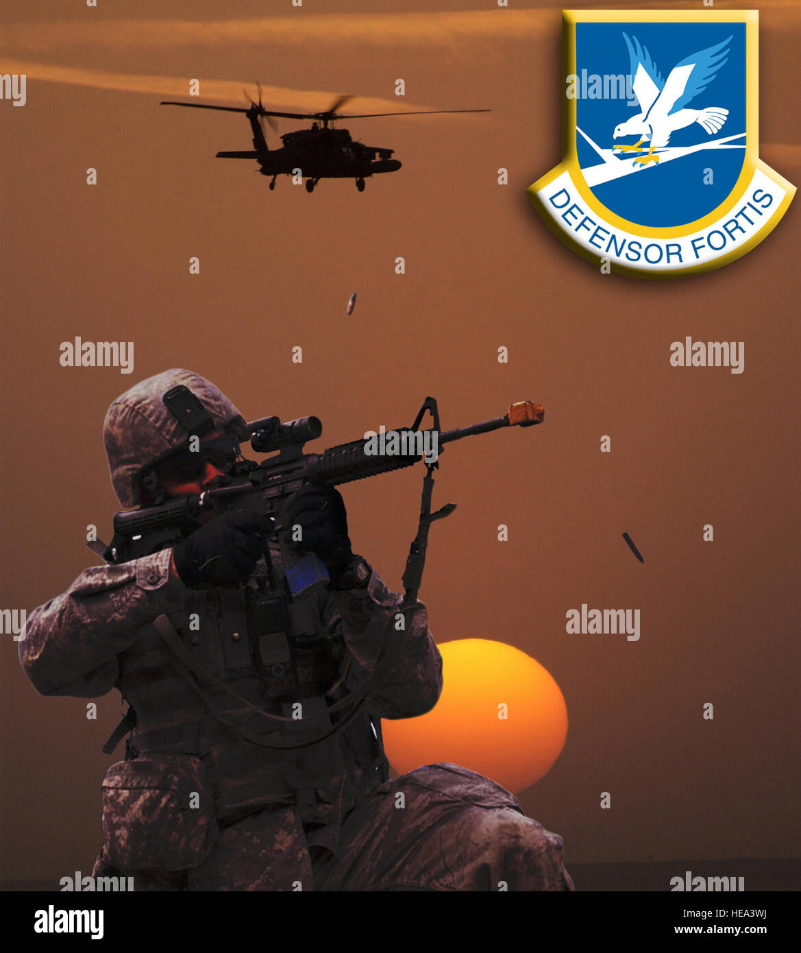 A security forces airman fires his M4 carbine during training. 366th ...