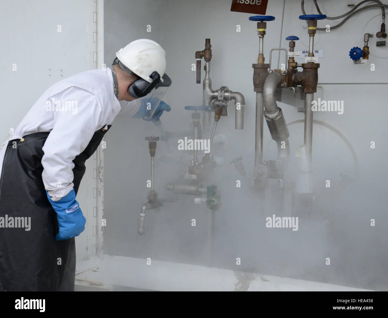 U.S. Air Force Senior Airman Matthew Dillard, 100th Logistics Readiness ...